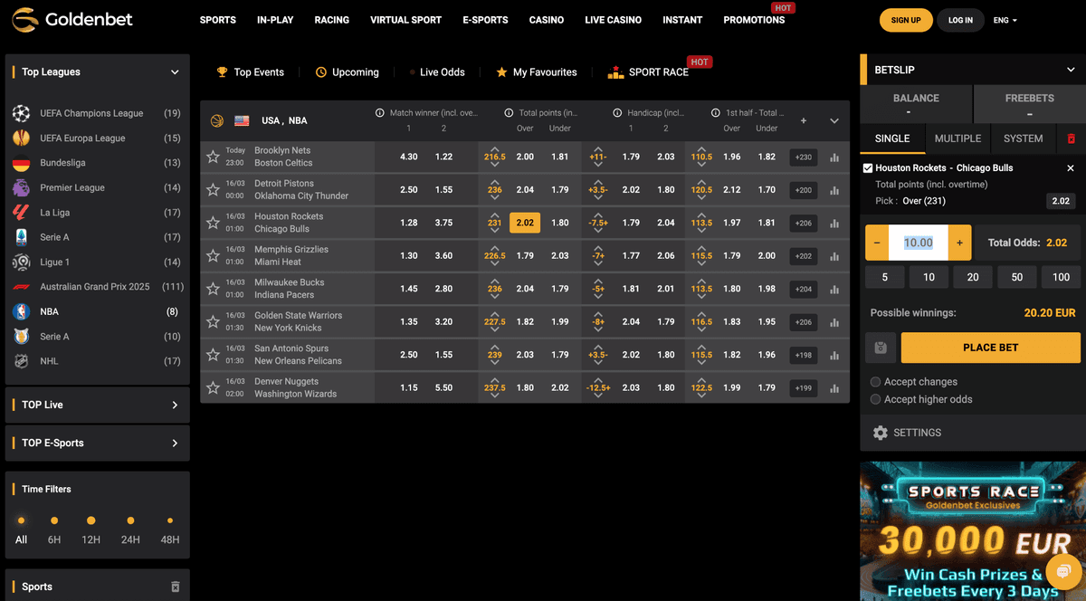 Goldenbet Review (Sportsbook & Casino) 2025 – Is It Safe and Legit?