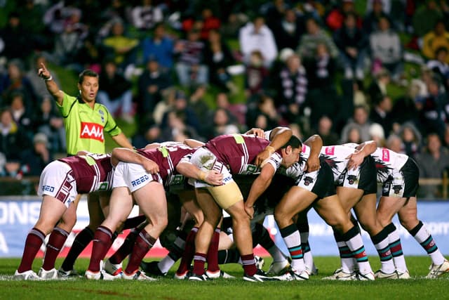 What is a Scrum in Rugby?