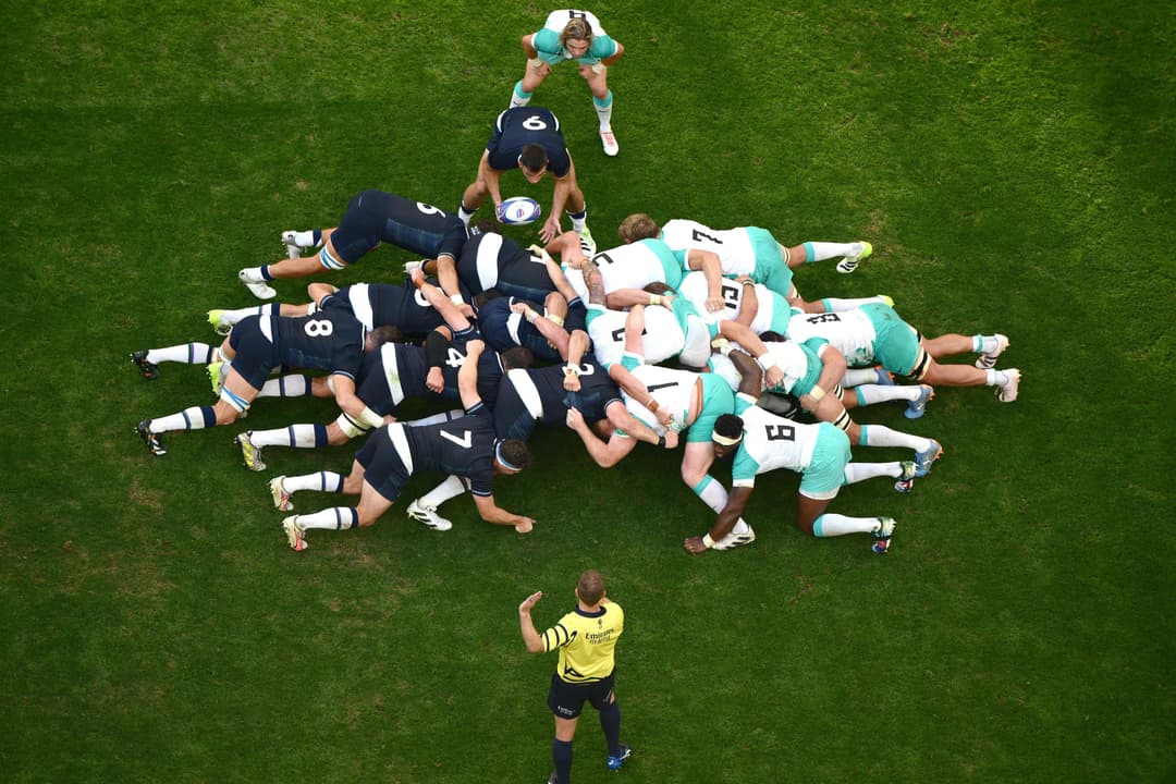 What is a Scrum in Rugby?
