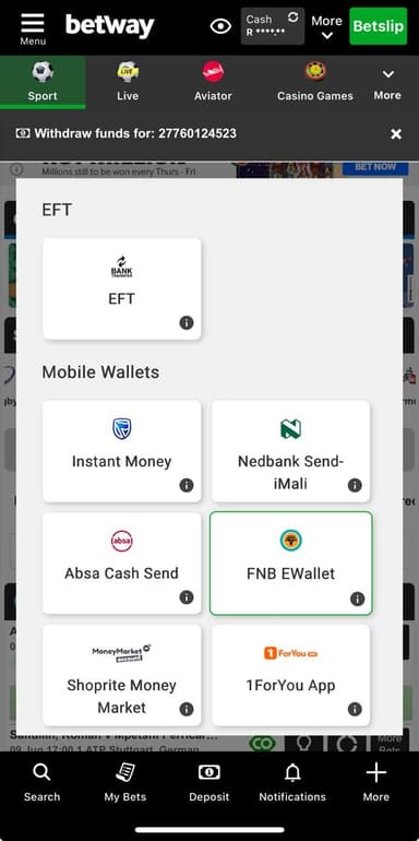 Betway Withdrawal Methods 2026: Fees, Limits, Problems