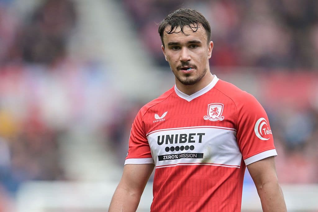 Nottingham Forest And Everton Target Middlesbrough Forward David Strelec